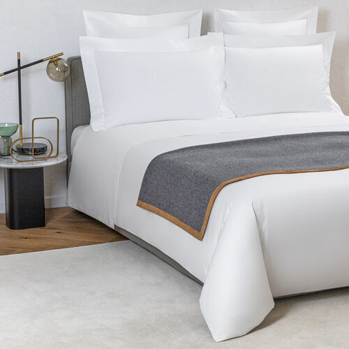 Cashmere & Suede Throw | Frette