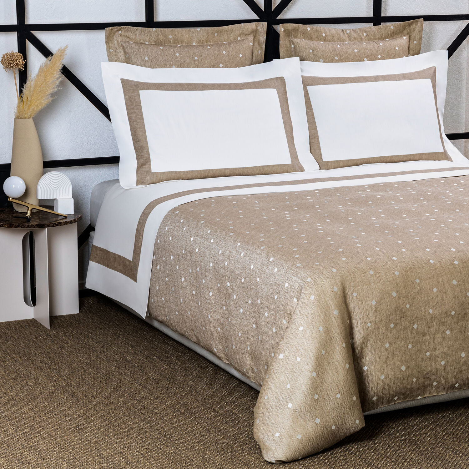 Luxury Glimmer Duvet Cover | Frette