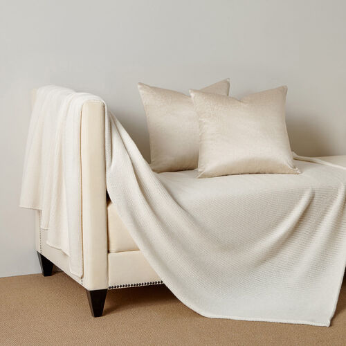 Luxury Glowing Weave Decorative Pillow | Frette