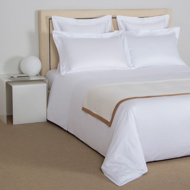 Cashmere & Suede Throw | Frette