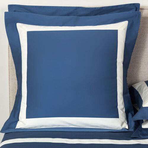 New Horizon Euro Sham Brit Blue Ivory | Frette