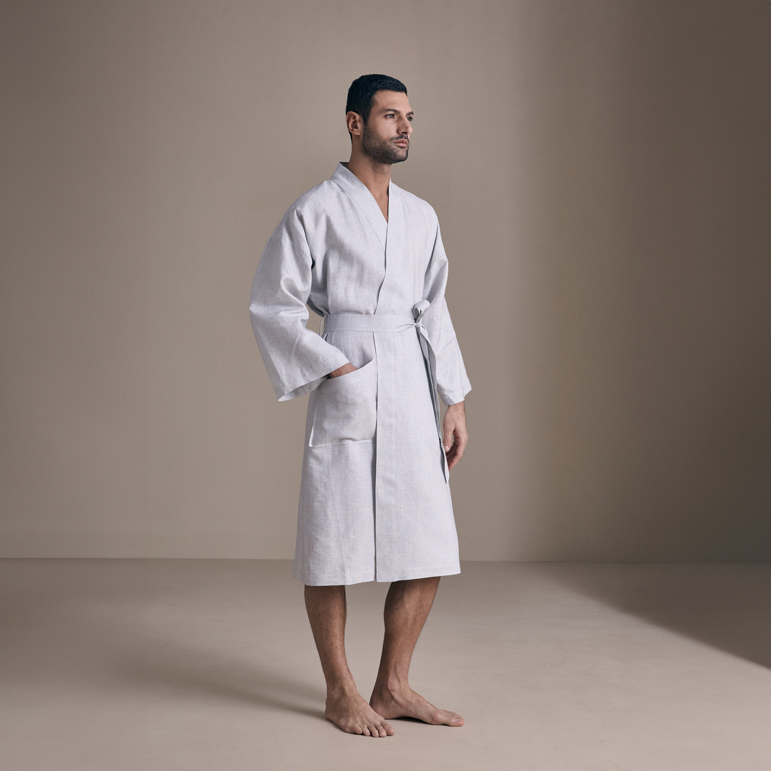 Graphite Kimono | Frette